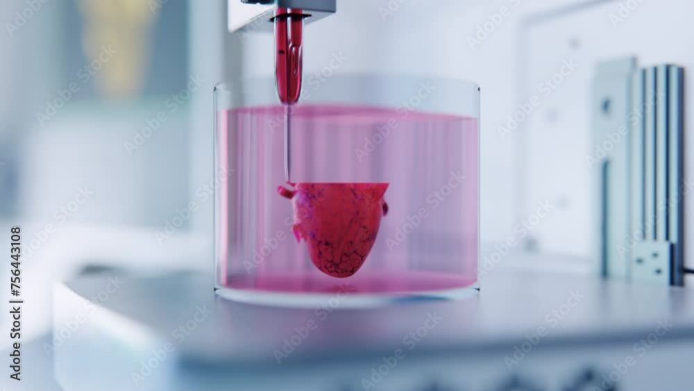 Advanced Machine Manufacturing an Artificial Human Heart From a Digital ...