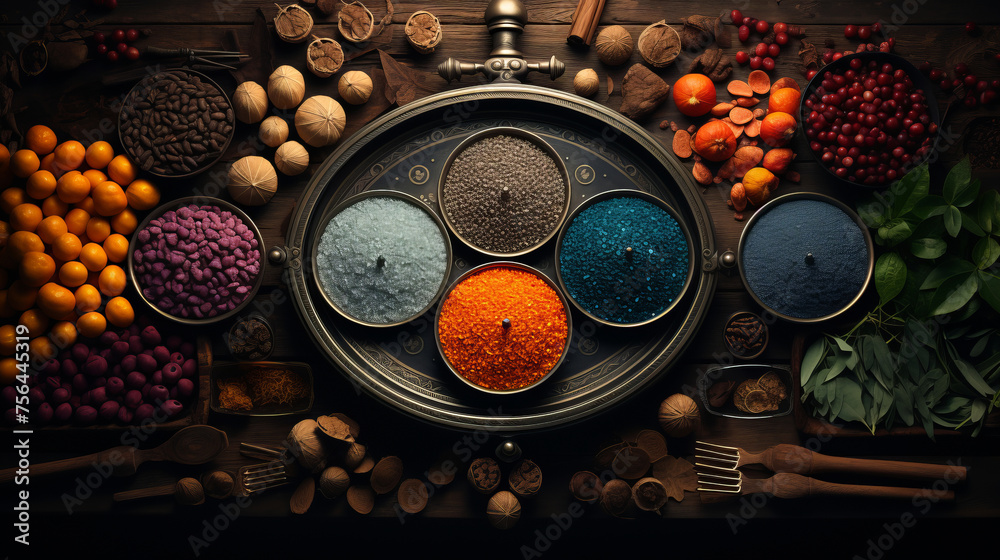 Spiritual Symbols Collage: Collage of symbols from different spiritual ...