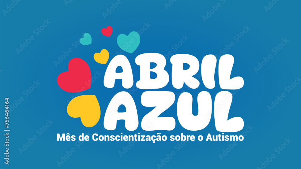 Vetor de abril azul, autismo, mês do autismo, campanha abril azul, dia ... Vetor de abril azul, autismo, mês do autismo, campanha abril azul, dia ...