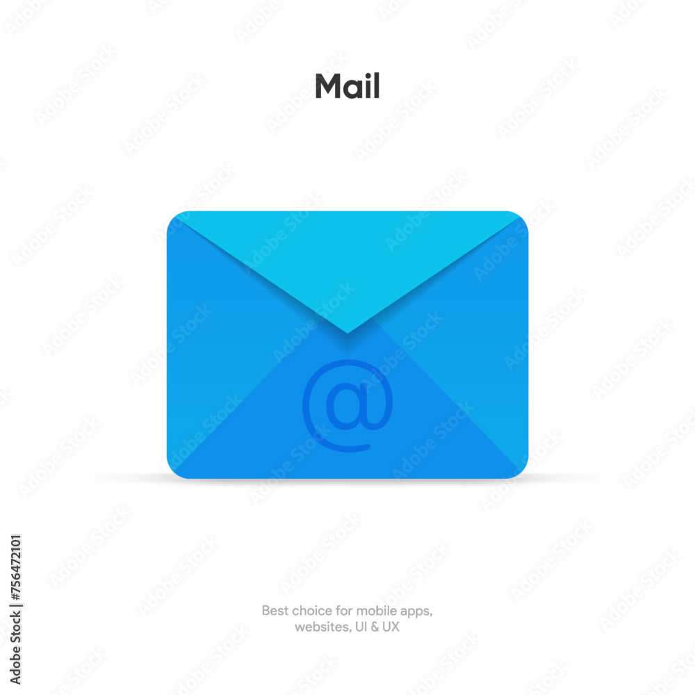 New message notification concept on realistic smartphone mockup. New ...