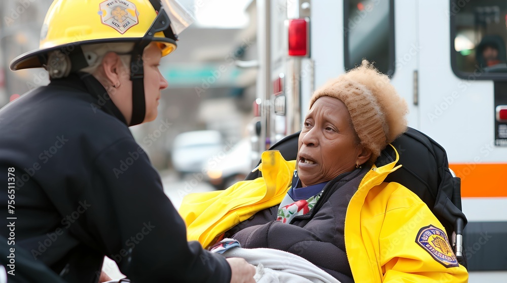 City Ambulance Aiding the Homeless, compassionate, emergency services ...