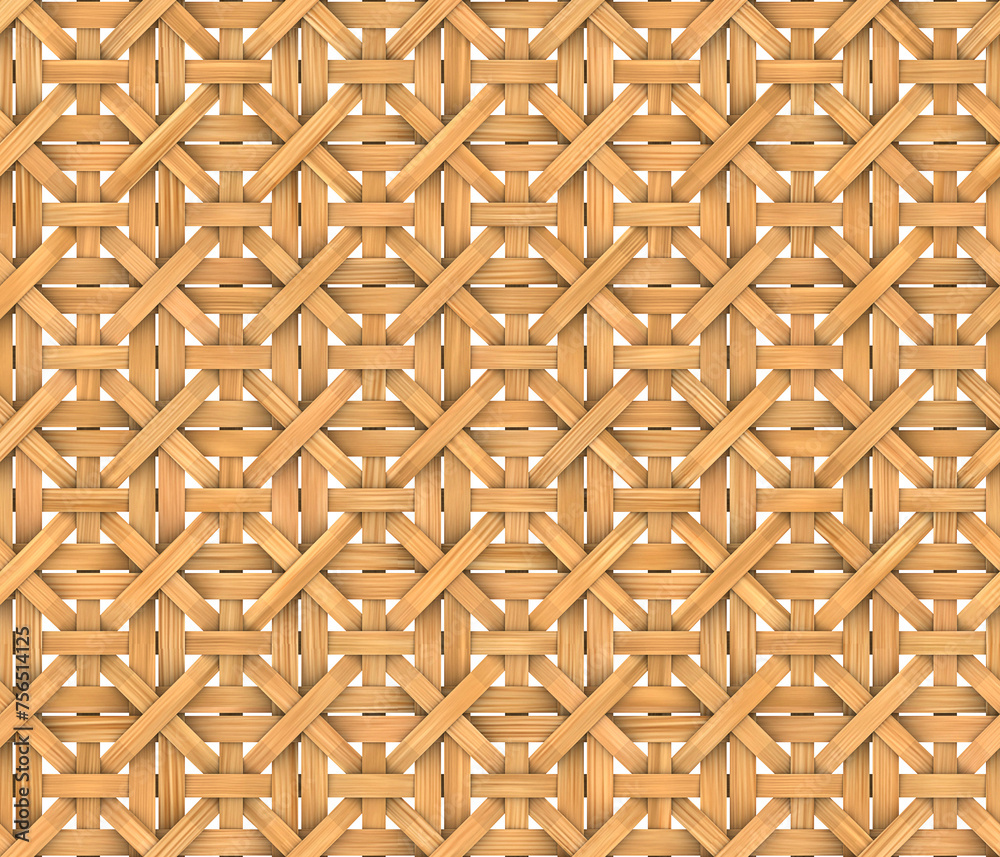 Seamless cane weave texture. Rattan cane seamless pattern isolated ...