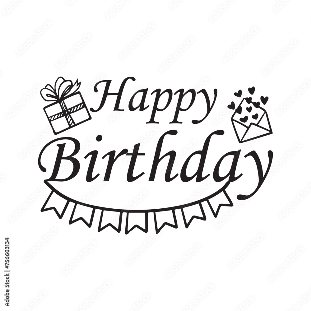 Happy Birthday Svghappy Birthdayhappy Birthday Svg Fileshappy Birthday Svg Cake Topperfree