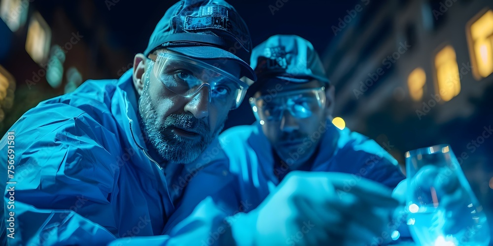 Collaborative Efforts of Investigators at Crime Scene for Solving the ...