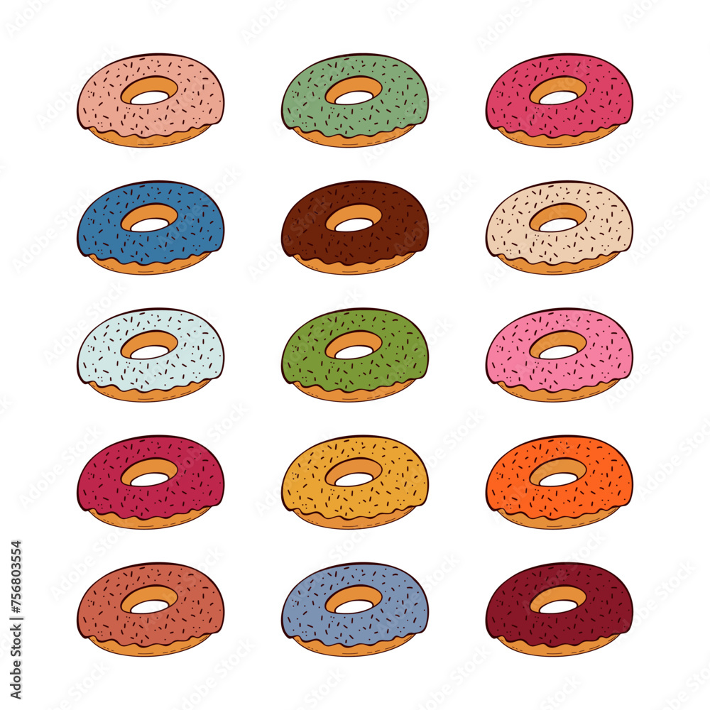 glazed donut, doughnut, sinker, fritter, icing, fresh baked, cake ...