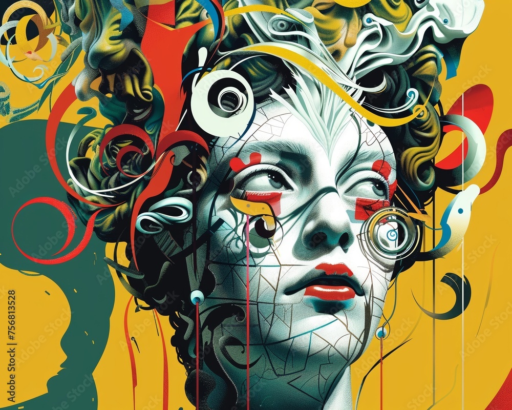 A modern interpretation of a Greek Mythology character reimagined with ...