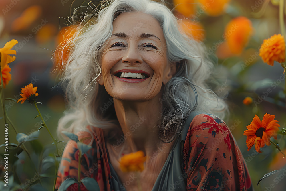 Beautiful gorgeous 50s mid age beautiful elderly senior model white ...