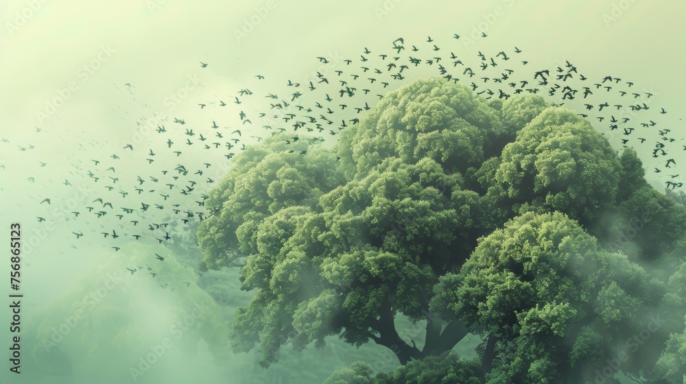 Air Quality: Trees filter pollutants from the air, improving air ...