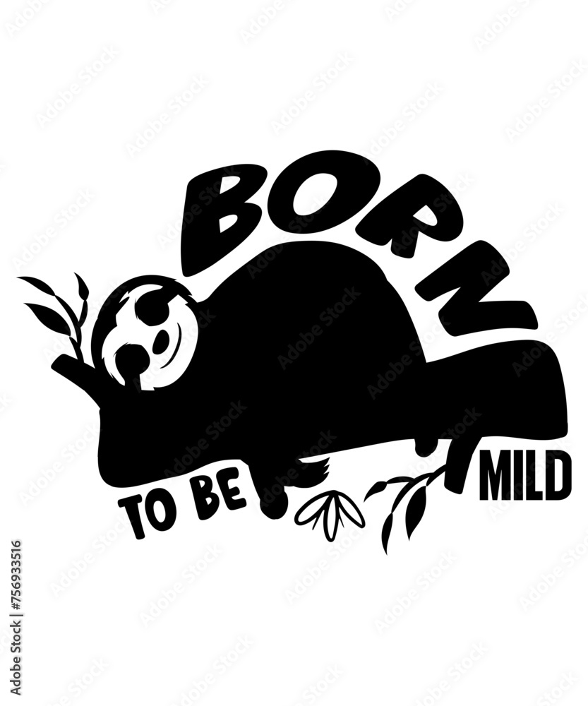 Sloth SVG Bundle, Sloth PNG Bundle, Sloth Clipart, Sloth Silhouette ...