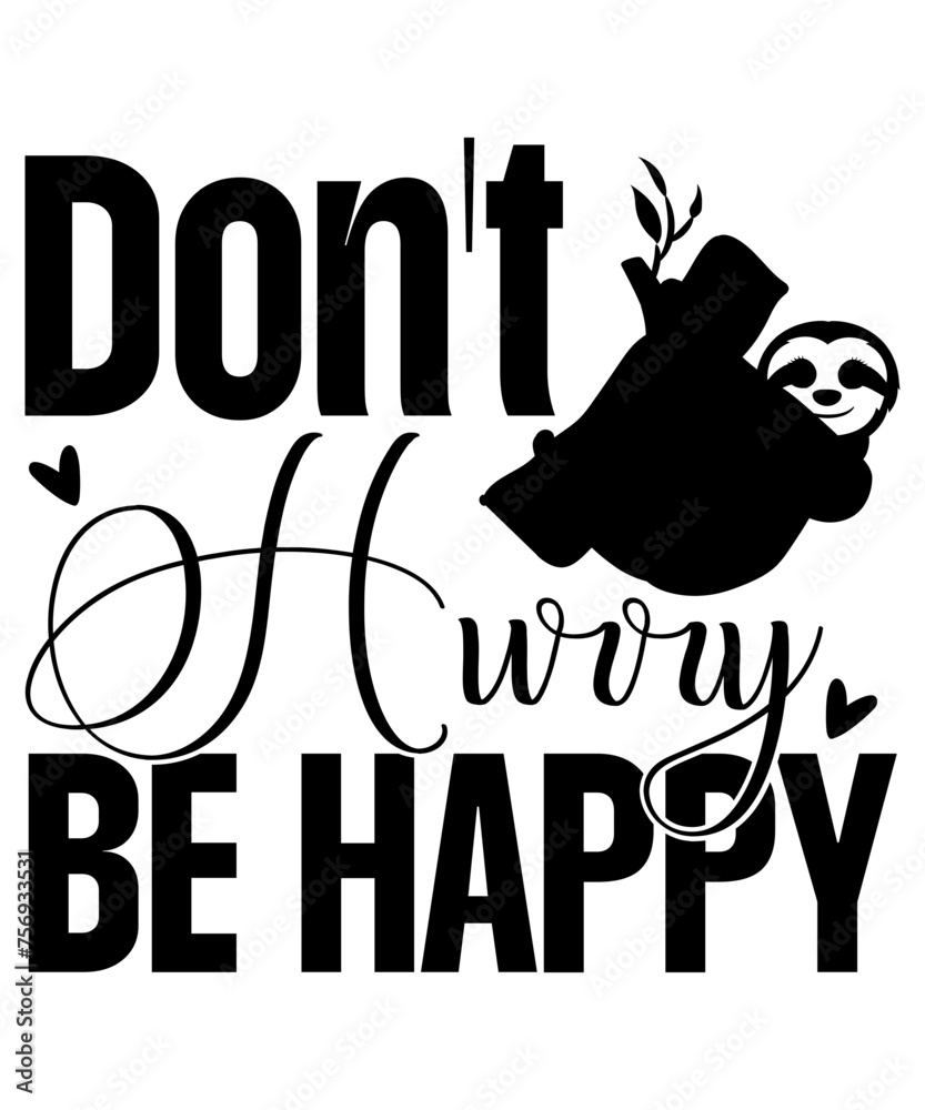 Sloth SVG Bundle, Sloth PNG Bundle, Sloth Clipart, Sloth Silhouette ...