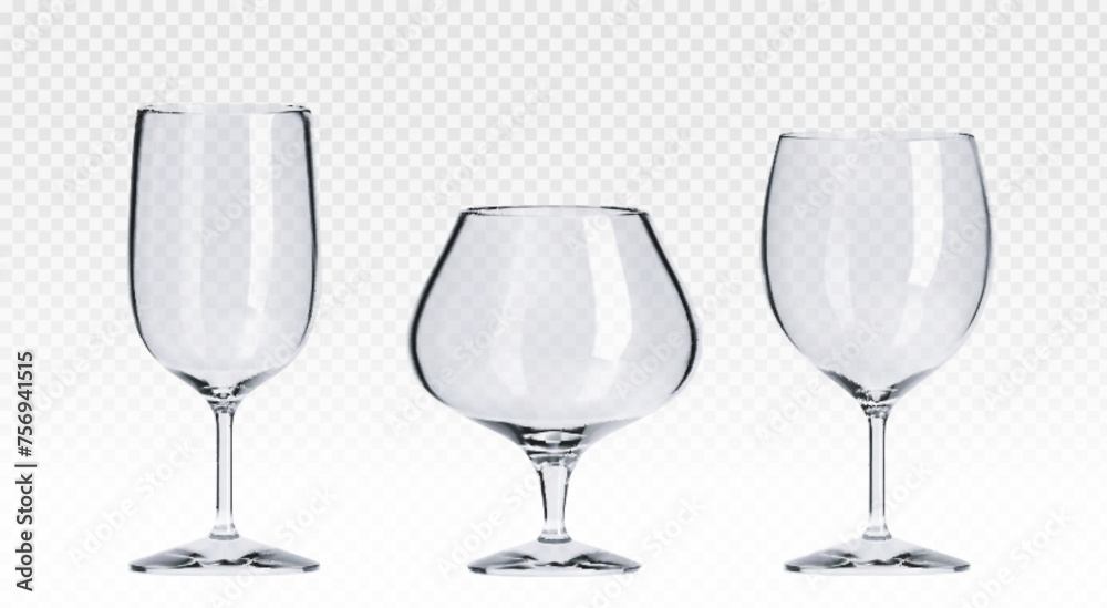 Transparent cocktail glass mockup for alcohol long drinks. Realistic ...
