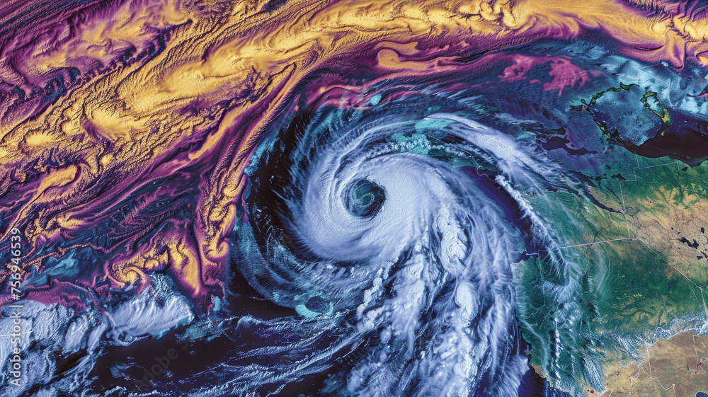 weather radar showing severe storms with ahook echo and an outflow ...