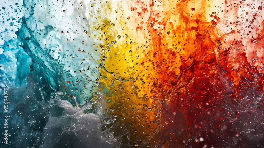 water drops on the glass, Soft Wet Watercolor Paper Texture Blot ...