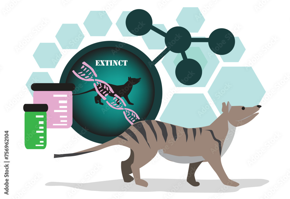 Bringing back an extinct animal like this Tasmanian tiger or thylacine ...
