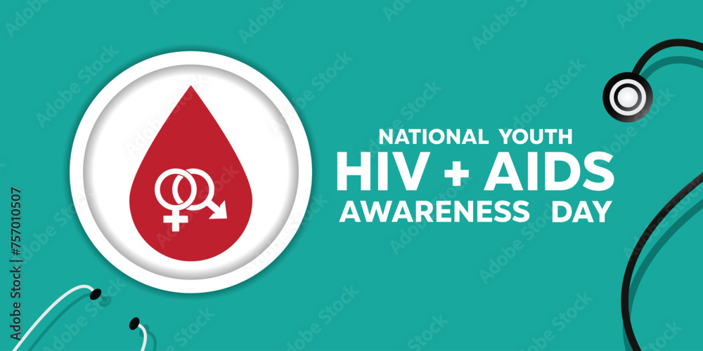 National Youth Hiv Aids Awareness Day. stestoscope, blood, Female and ...