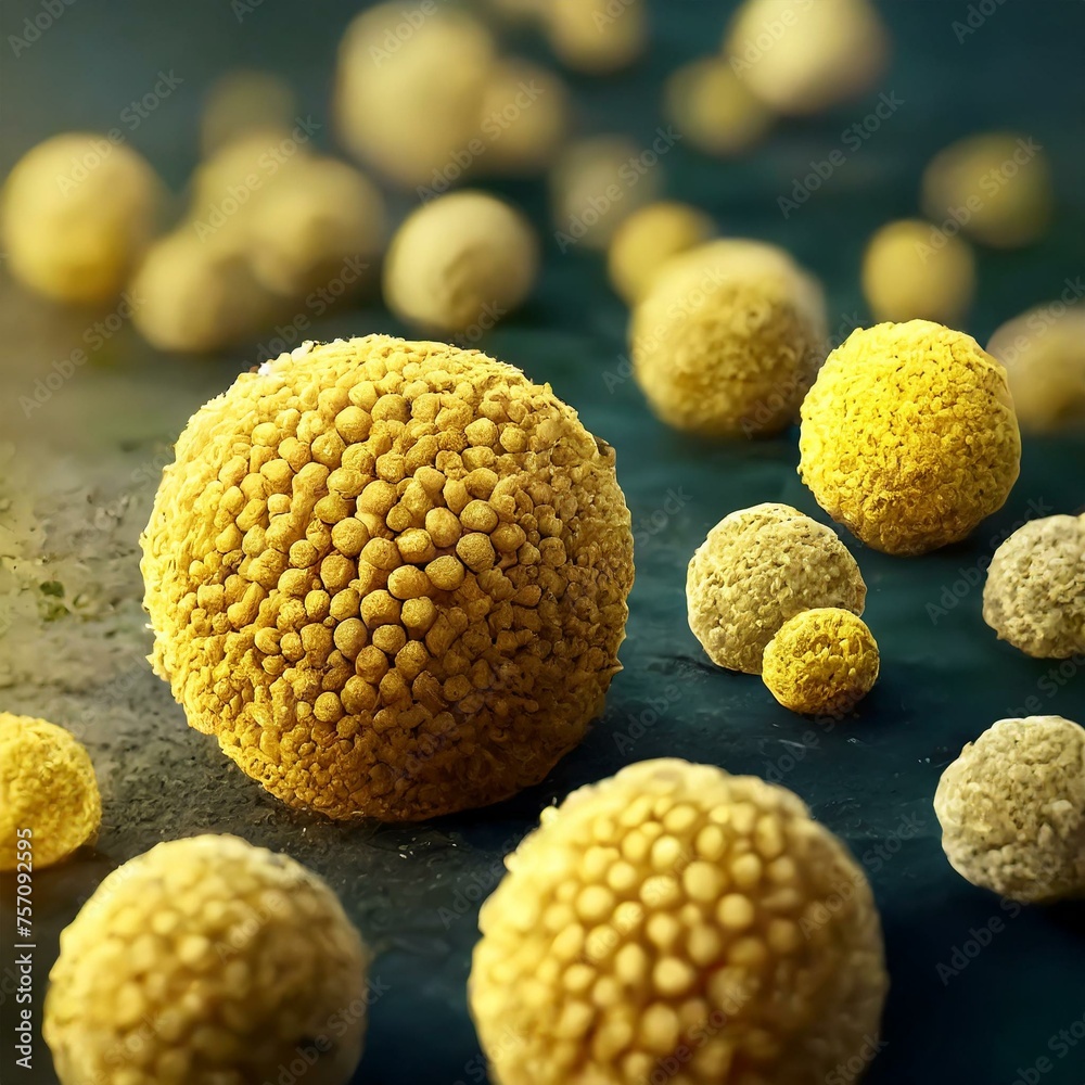 Visualization of Hay Fever and Pollen - Hay Fever Season - Spreading of ...