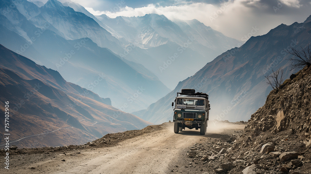 Foto de India off road in Himalayan mountains, Off-Roading Adventure in ...