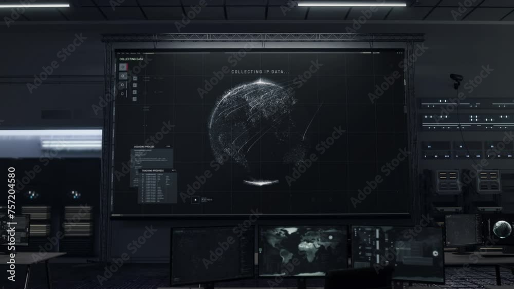 Vidéo Stock Hacker using modern tracking tech to steal confidential ...