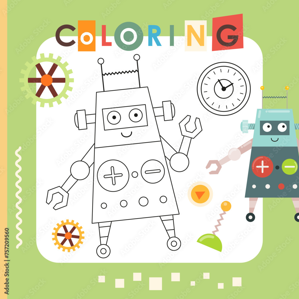 Coloring page printable for kids. Preschool drawing games for Activity ...