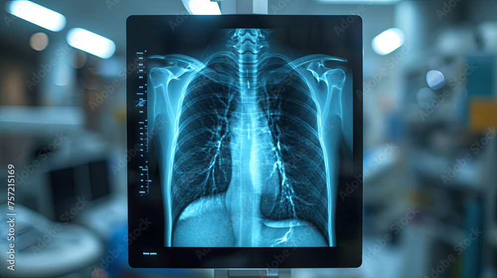 Radiography of the lungs illustrating the approach to treating ...