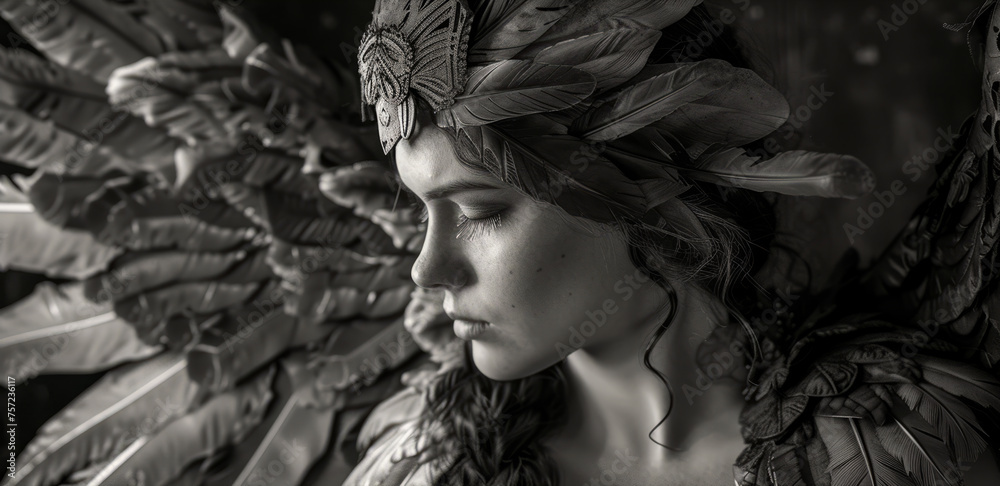 Norse mythology. Norse mythology goddess Freya. He has a crown on his ...