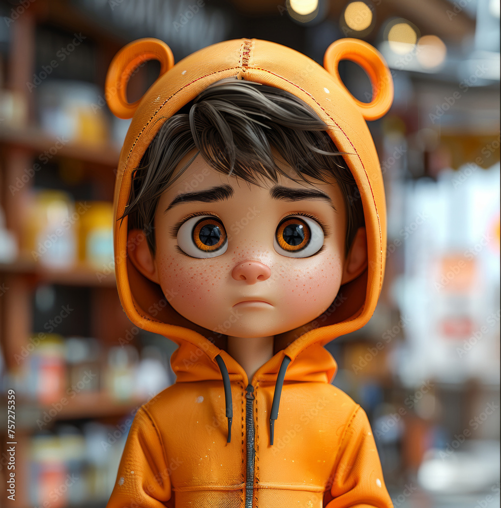 Cartoon, 3D and illustration for animation, character or portrait ...