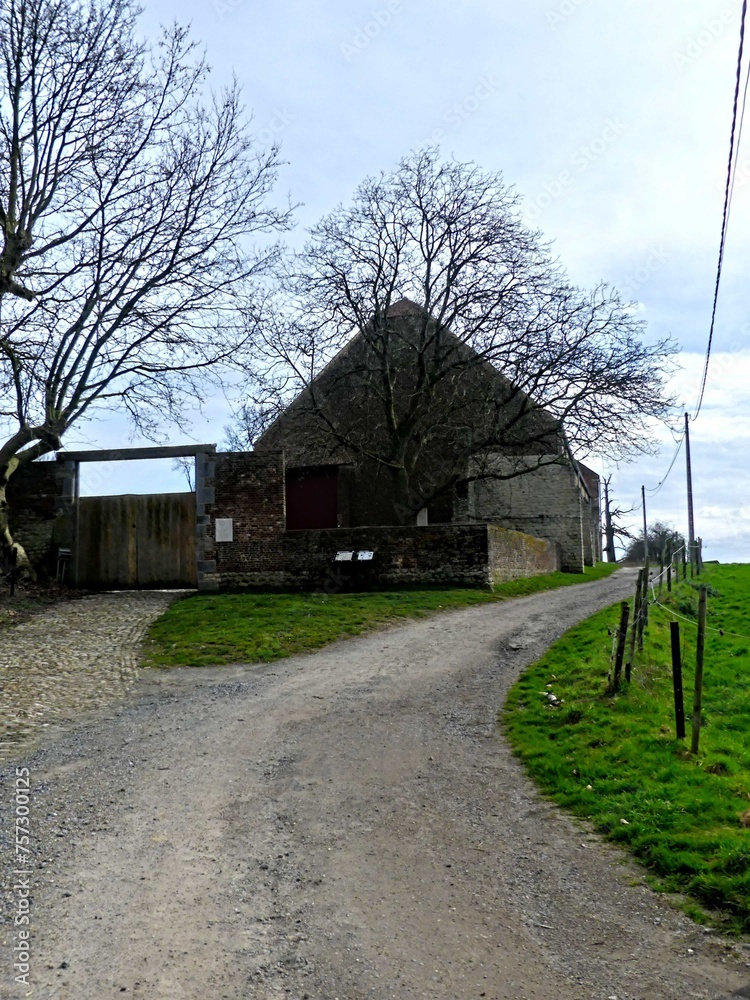 Waterloo, March 2024 - Visit to the Hougoumont farm, emblematic site of ...