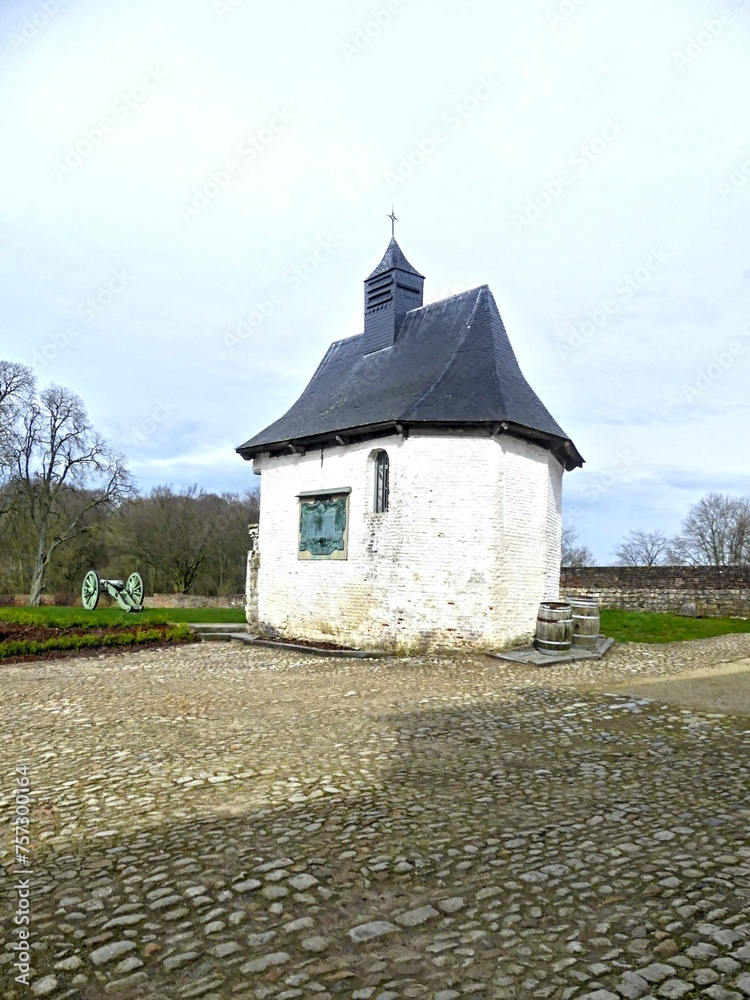 Waterloo, March 2024 - Visit to the Hougoumont farm, emblematic site of ...