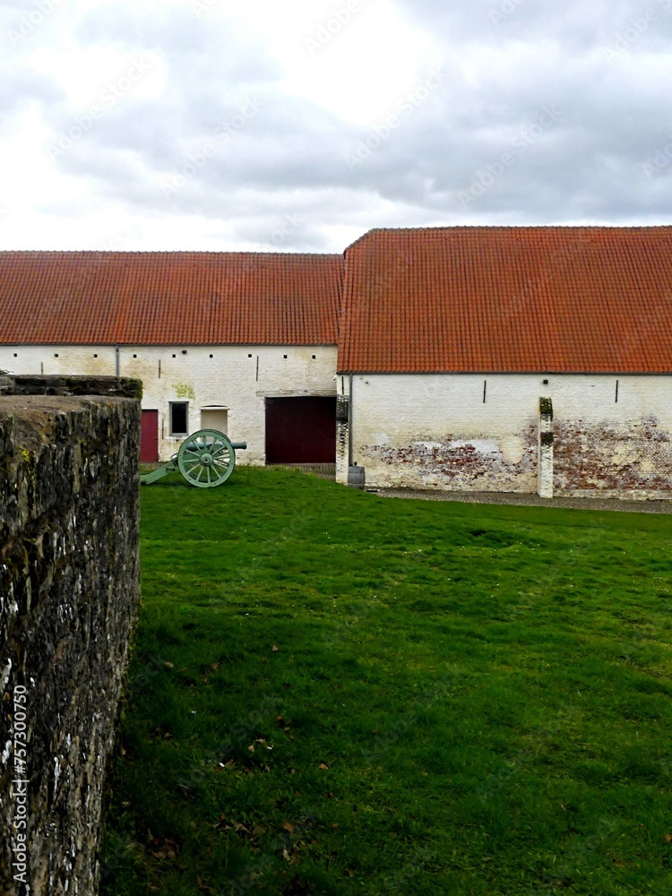 Waterloo, March 2024 - Visit to the Hougoumont farm, emblematic site of ...