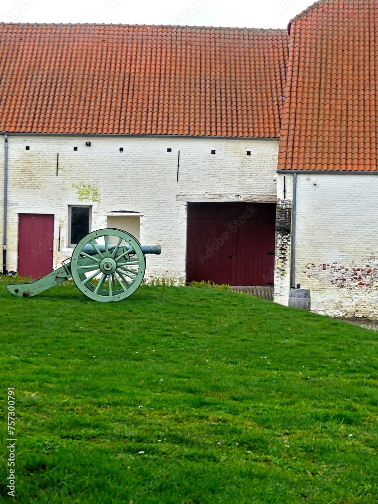 Waterloo, March 2024 - Visit to the Hougoumont farm, emblematic site of ...
