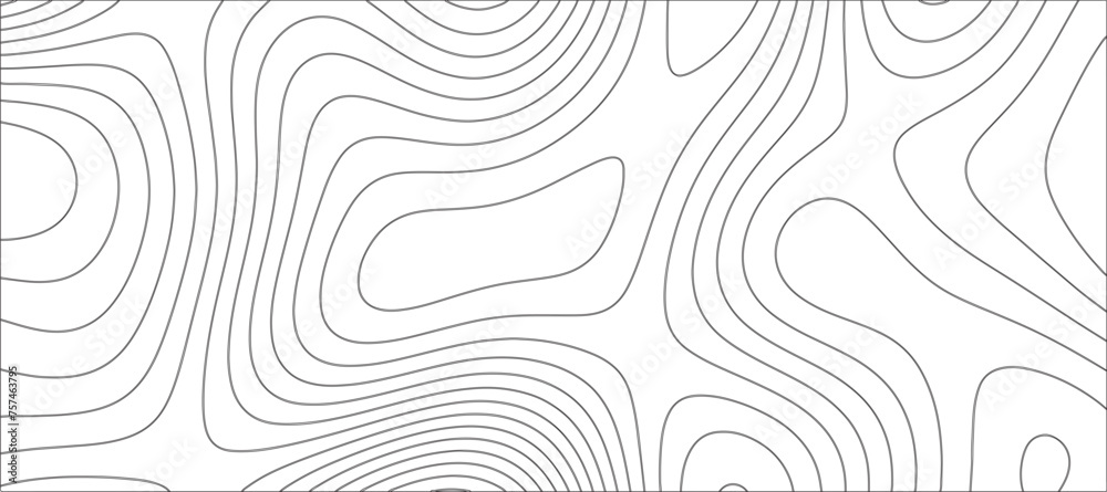 Abstract Topographic line art background. Mountain topographic terrain ...