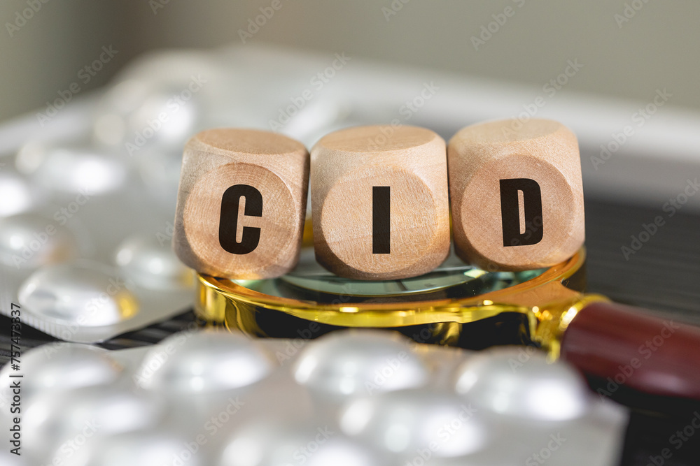 A abreviação CID para Classificação Internacional de Doenças escrita em ...