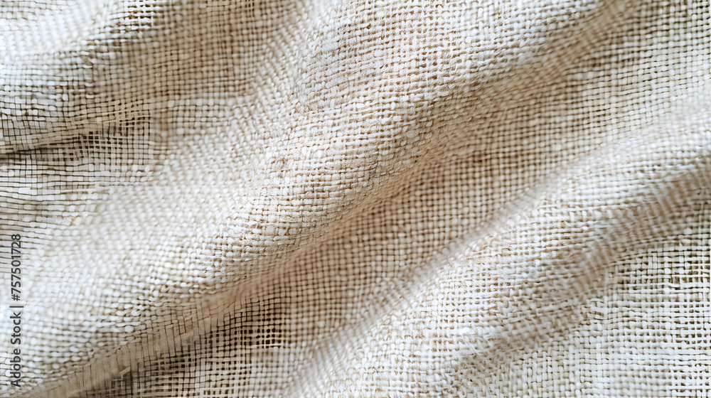 High-resolution image showing the detailed weave and texture of a light ...