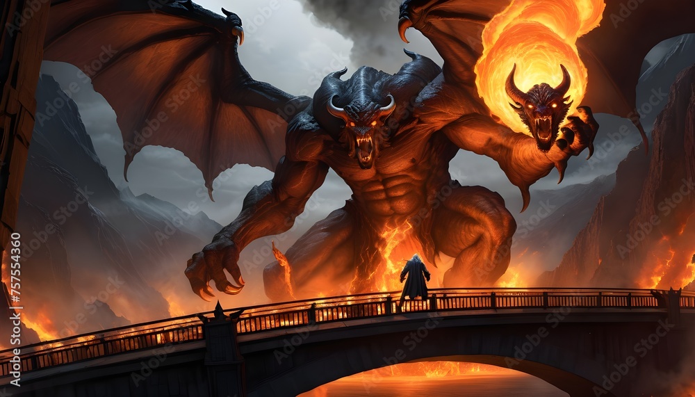 Unleashing Hellfire: The Ferocious Demon of Flames - An Epic Tale of ...