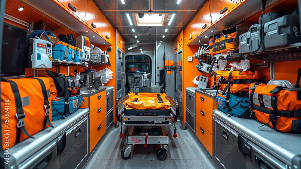 Inside the ambulance unit: high-tech environment for quick emergency ...