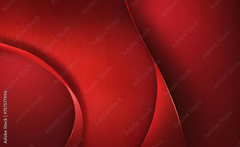 fondo rojo abstracto con bordes grunge negros, formas triangulares en ...