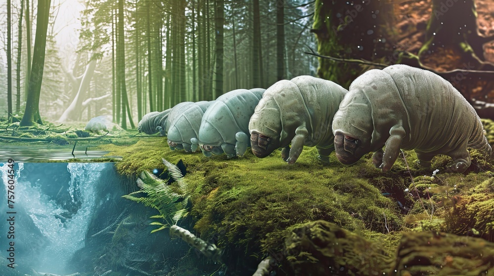 Diversity of tardigrades in different environments, from mossy forests ...