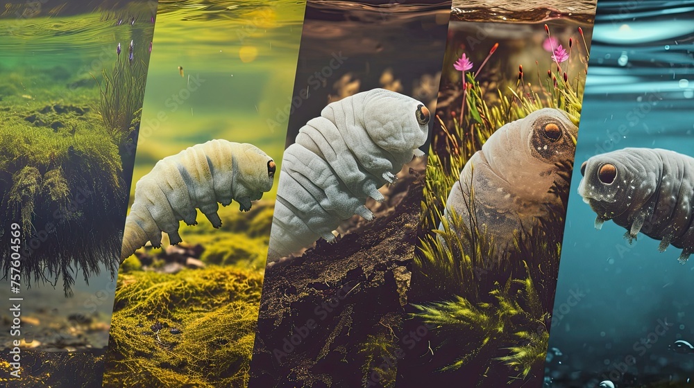 Diversity of tardigrades in different environments, from mossy forests ...