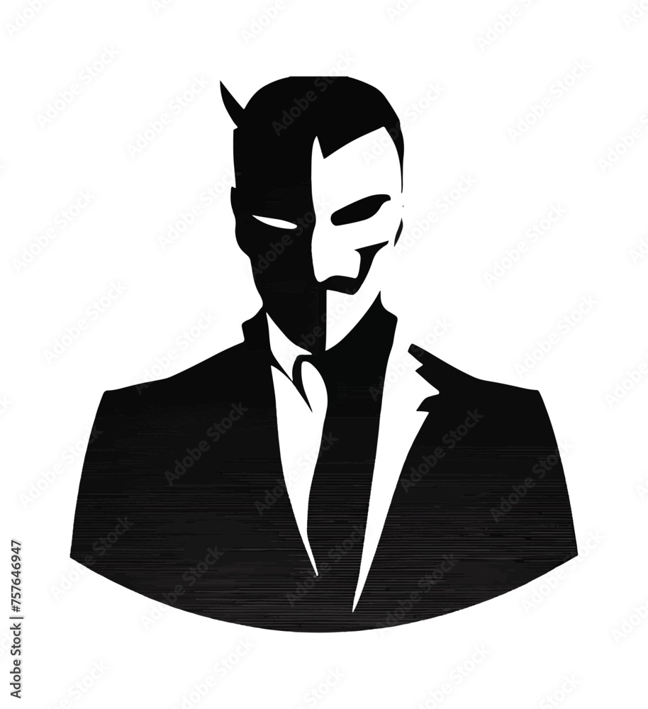 Hacker Icon, Vector Symbol Illustration. Esport vector logo hacker ...