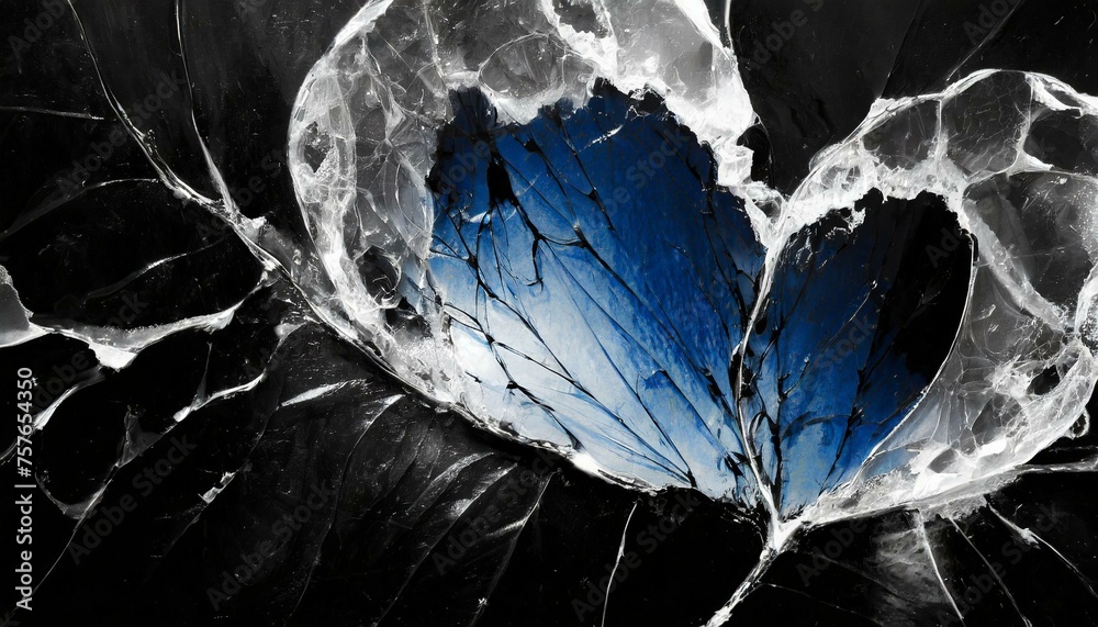 Texture art of instability, pain, sadness, destruction, going crazy ...