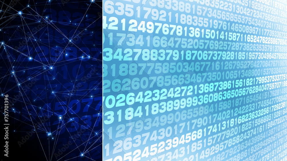 Numerical science background of numbers in data science, machine ...