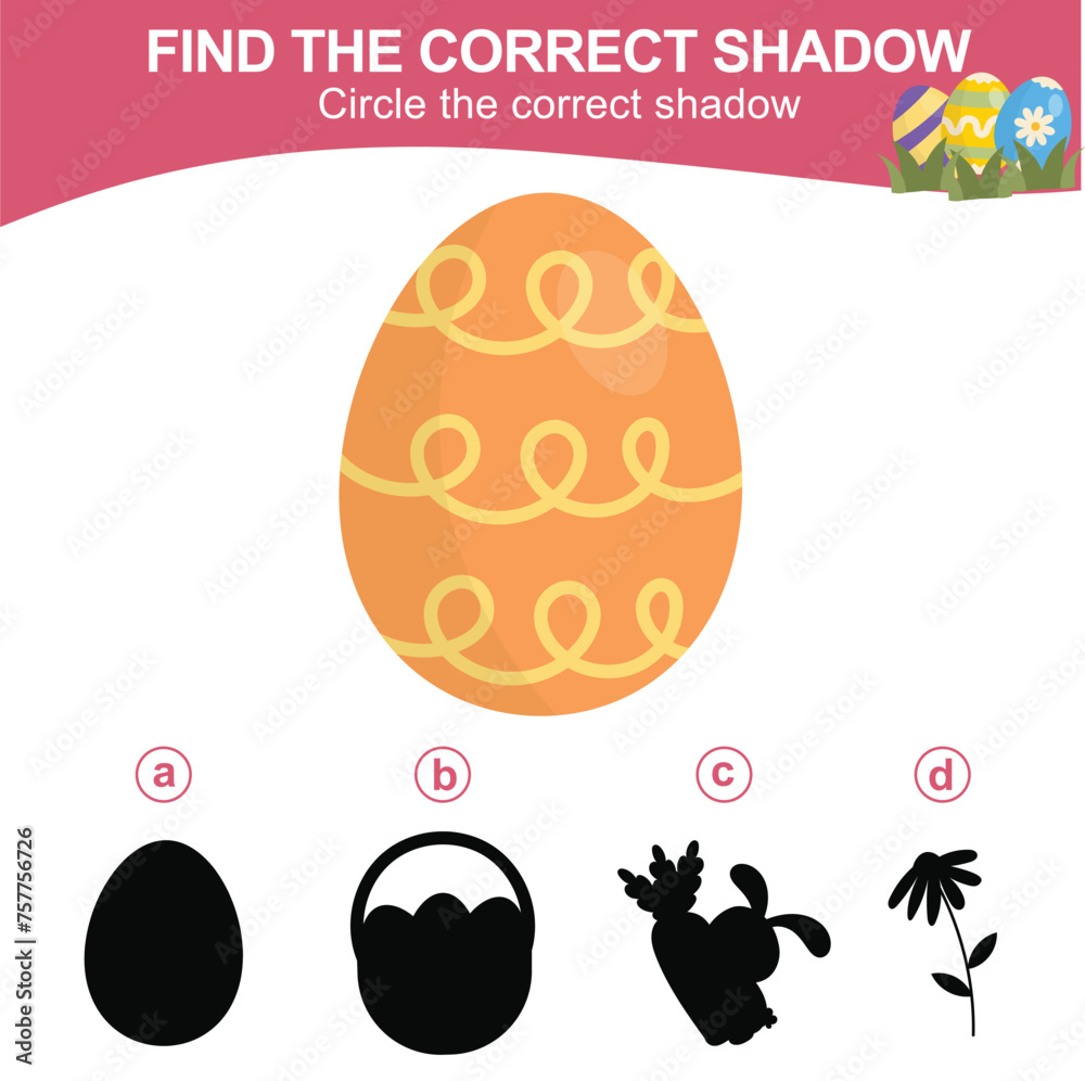 Find the correct shadow. Worksheet for kid. Matching shadow game for ...