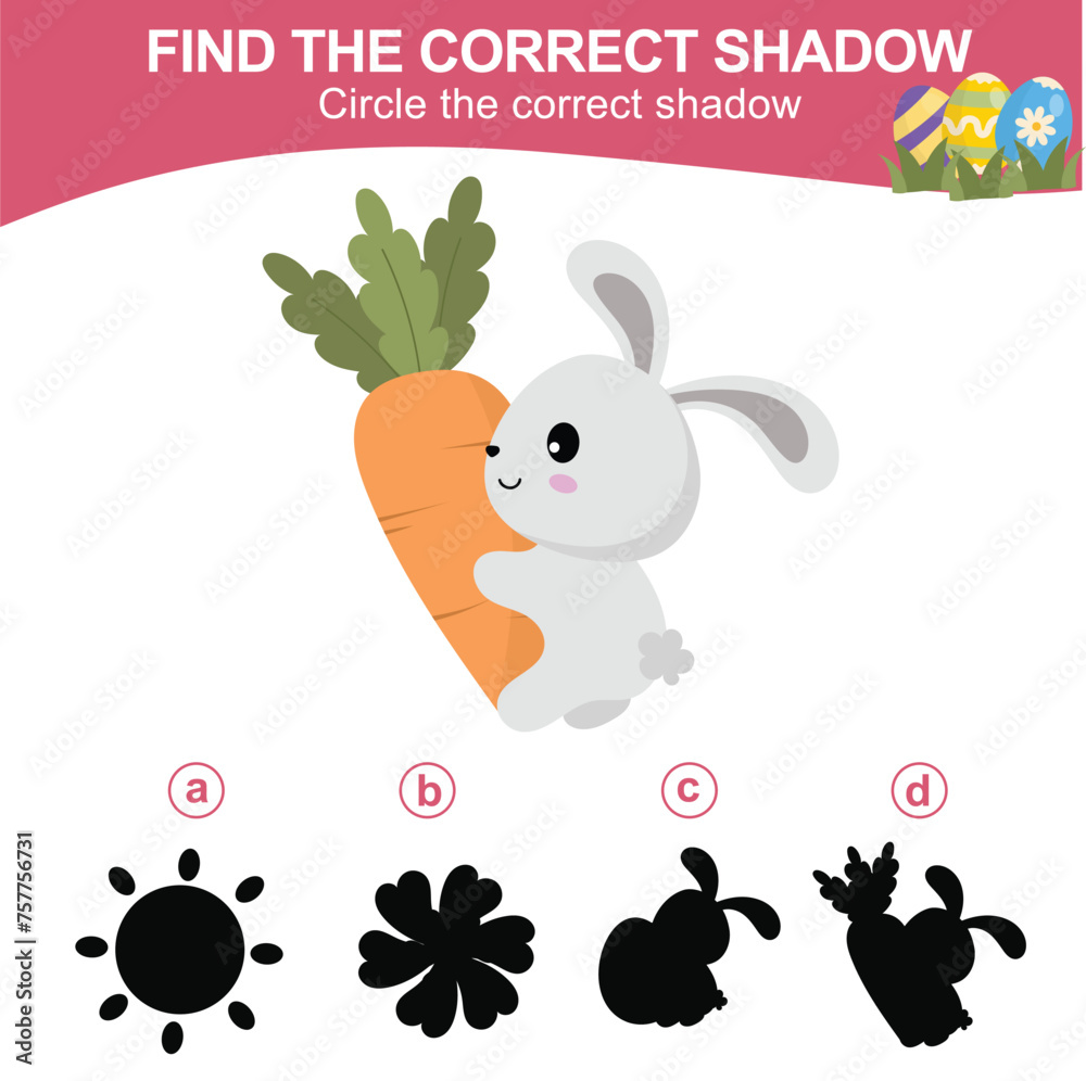 Find the correct shadow. Worksheet for kid. Matching shadow game for ...