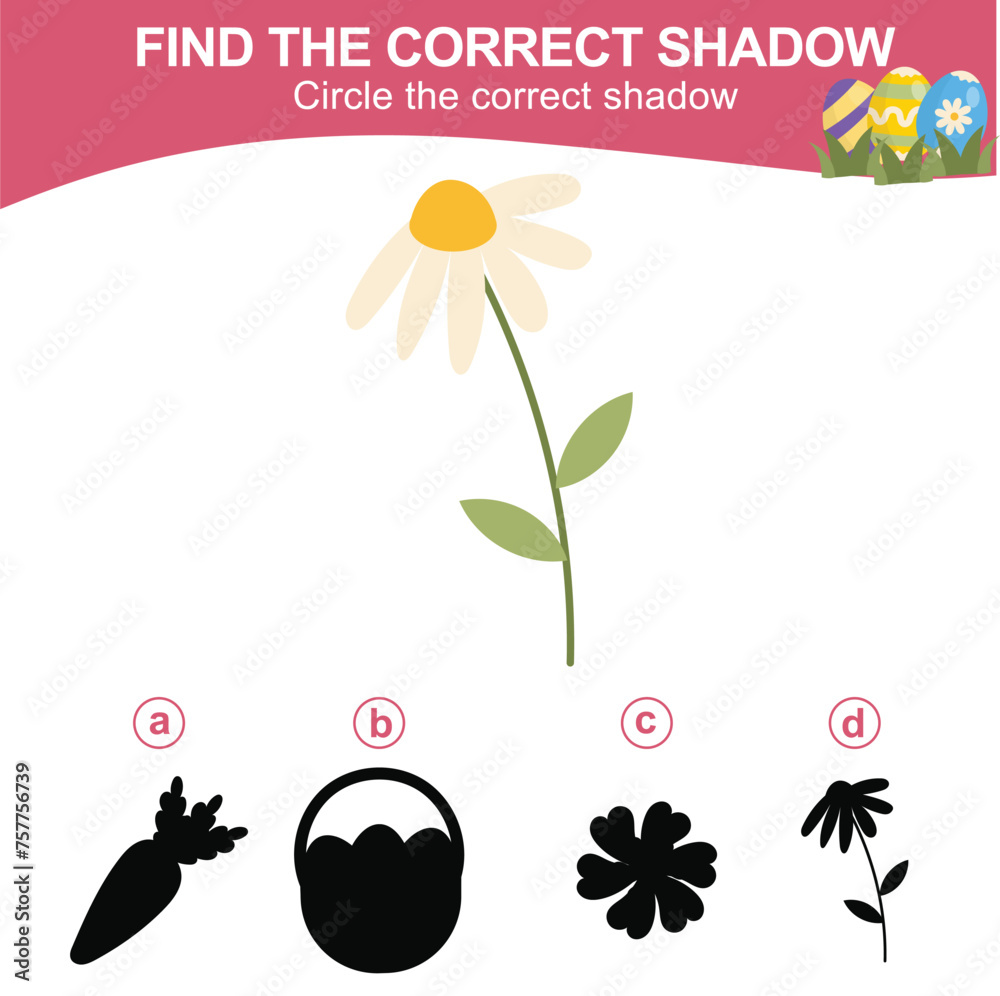 Find the correct shadow. Worksheet for kid. Matching shadow game for ...