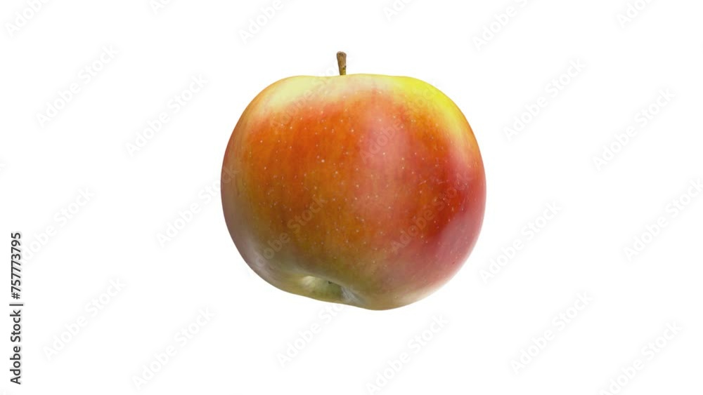 Red apple isolated on transparent background, fresh and juicy. Apple ...