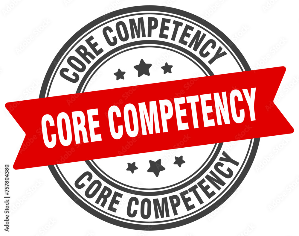 core competency stamp. core competency label on transparent background ...