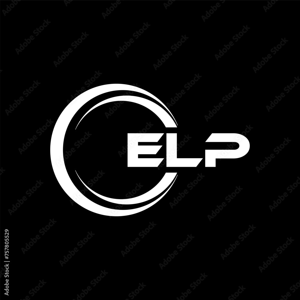 ELP Letter Logo Design, Inspiration for a Unique Identity. Modern ...