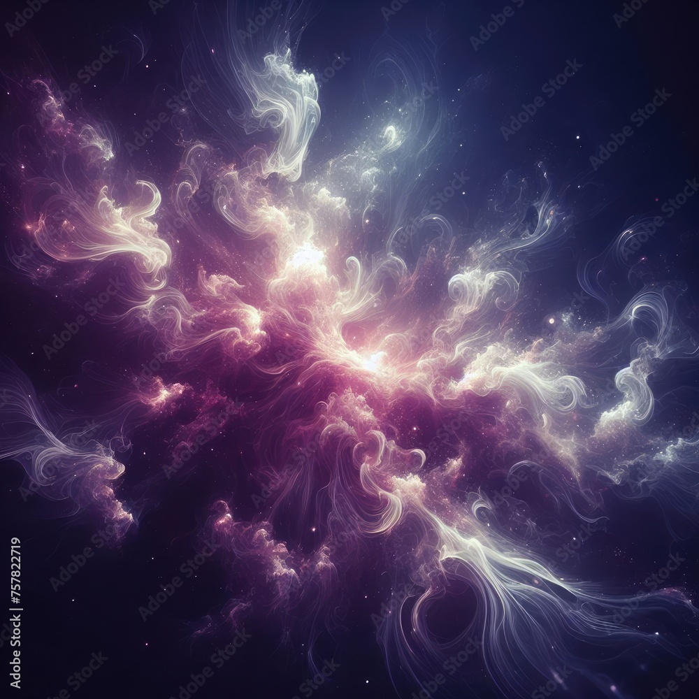 abstract, featuring swirling patterns of light and dark purple hues ...