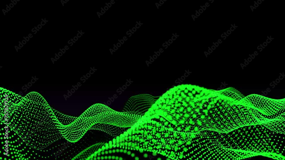 Vidéo Stock Motion of digital data flow. Animation of odd loops. Dot ... Vidéo Stock Motion of digital data flow. Animation of odd loops. Dot ...