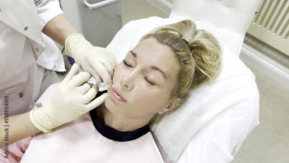 Botulinum toxin injection for facial wrinkles ,in the therapy of mimic ...